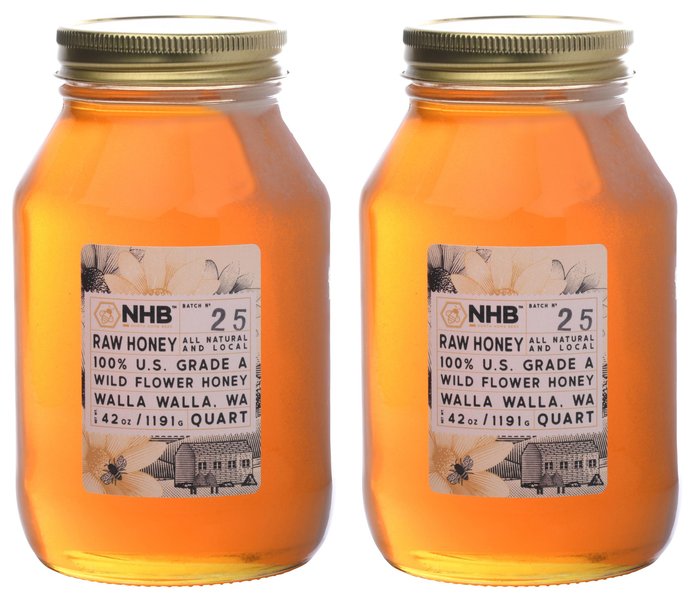 Raw Honey (42oz 2 Pack) – NHB Honey Farm